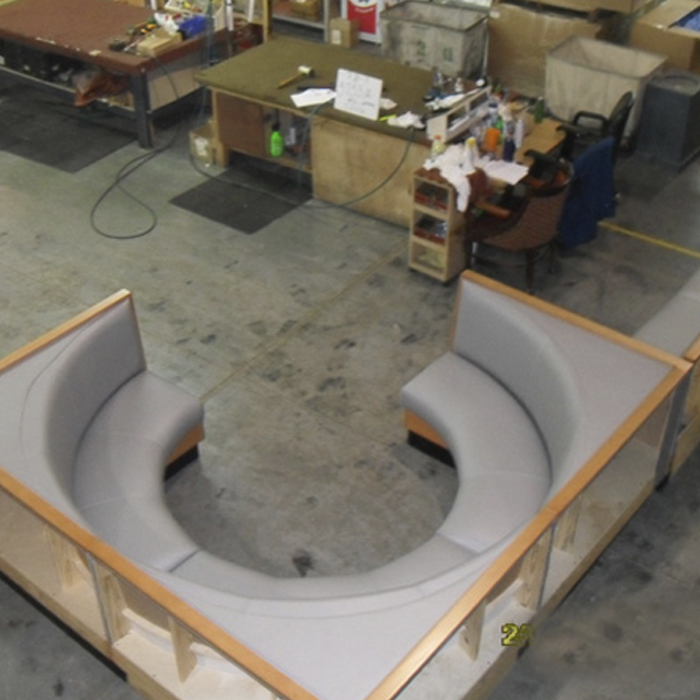 575312 Custom Design - w/wood trim | Shelby Williams